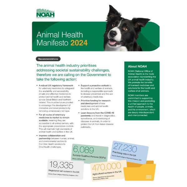NOAH Launches Animal Health Manifesto Ahead of 2024 General Election | NOAH (National Office of ...